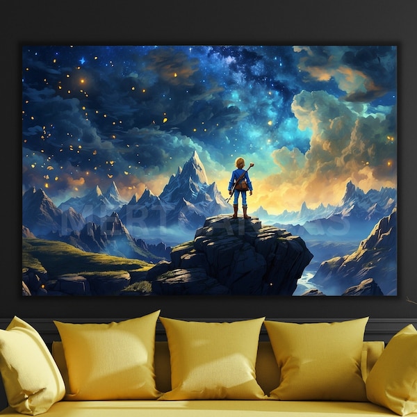 Zelda Canvas - Etsy UK