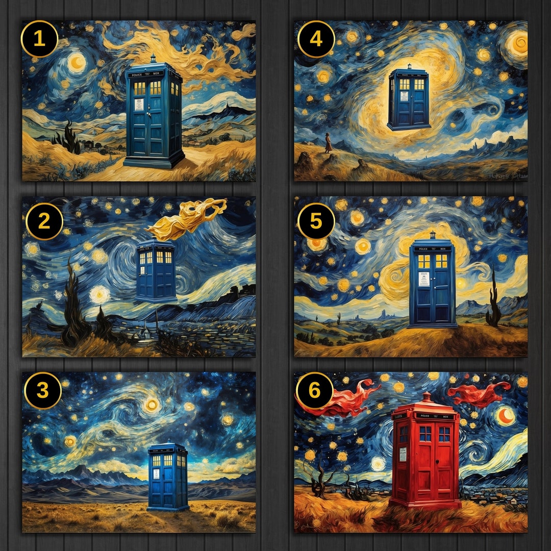 Canvas Doctor Who Tardis Box London Art Doctor Who Wall Art London Big ...