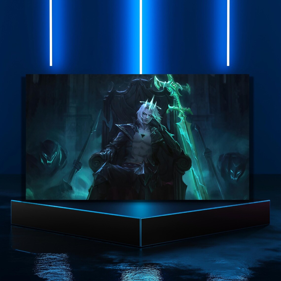 Viego League of Legends League of Legends Canvas League of - Etsy