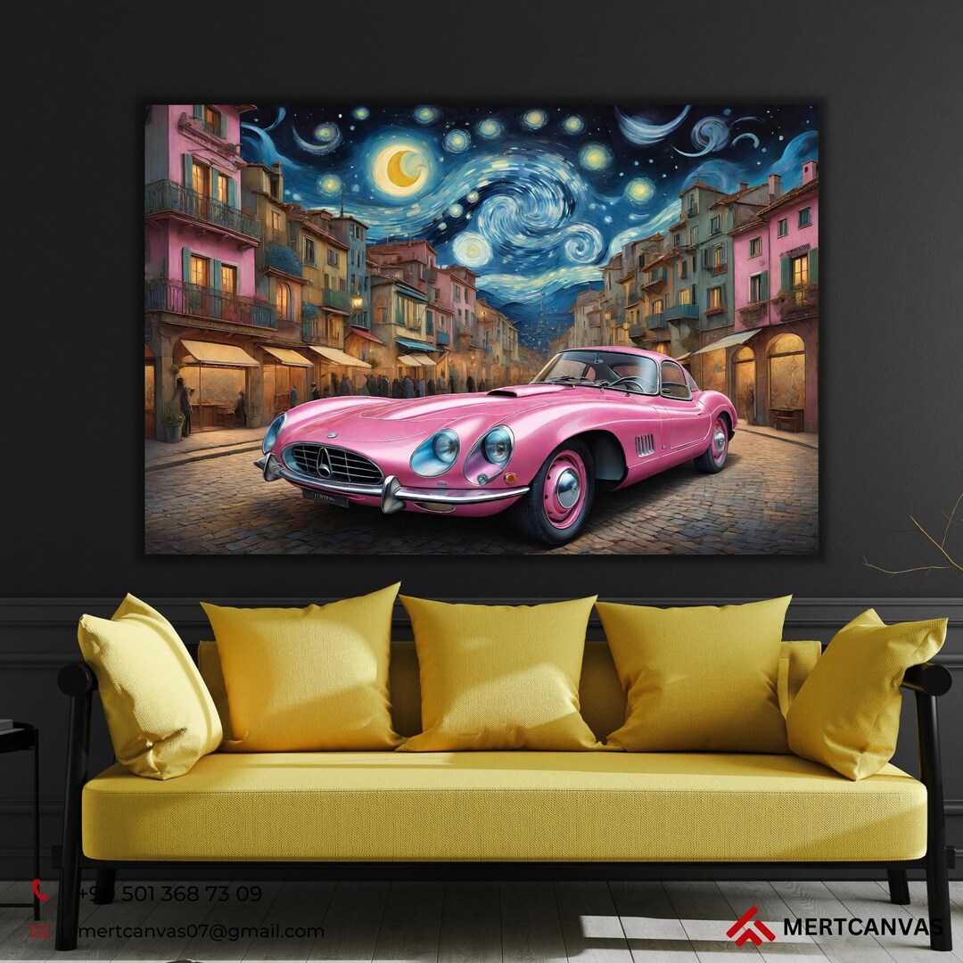 Vincent Van Gogh Style the Starry Night Guote Fan Art Street - Etsy