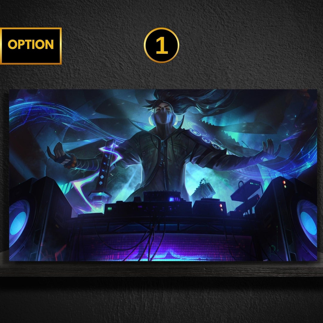 Yasuo League of Legends Lol Poster Canvas Wall Art Decor Boys Room ...