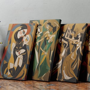 Pablo Picasso Style Canvas Pablo Picasso Abstract Canvas Prints Picasso ...