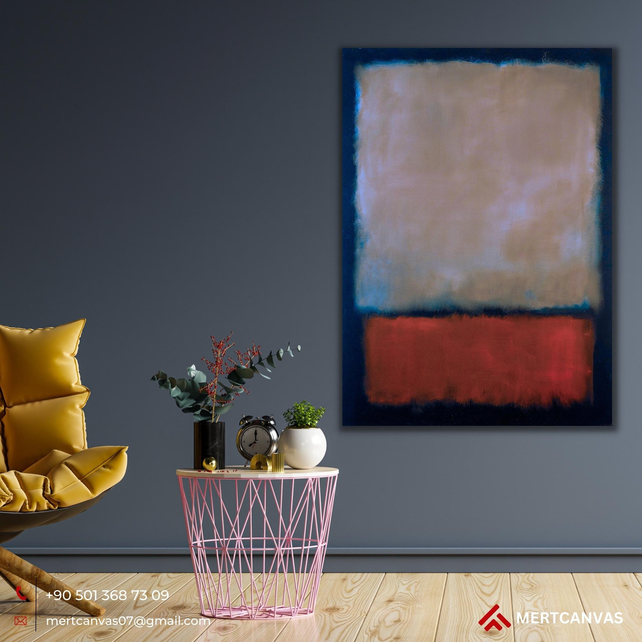 Mark Rothko Style Mark Rothko Print Mark Rothko Canvas Panel - Etsy