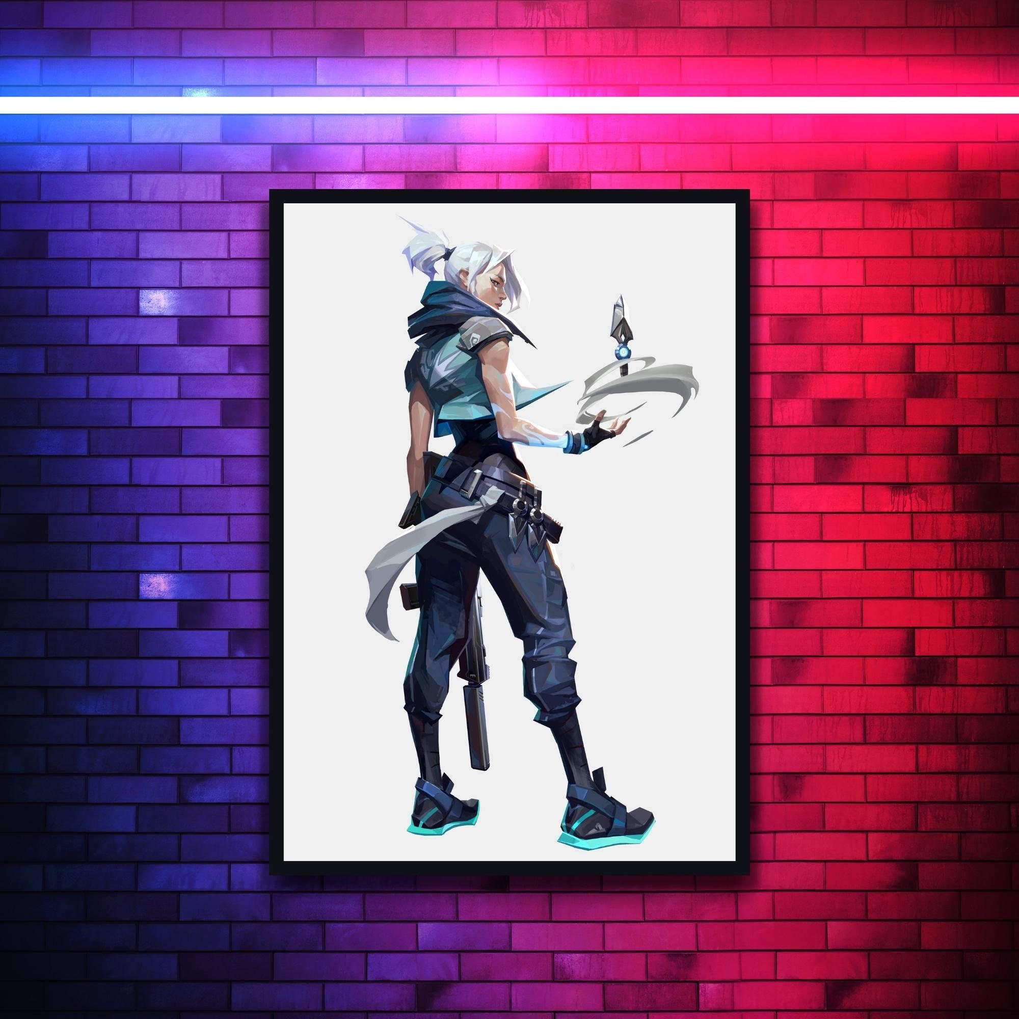 Jett Valorant Poster Valorant Canvas Valorant Jett Poster - Etsy Canada