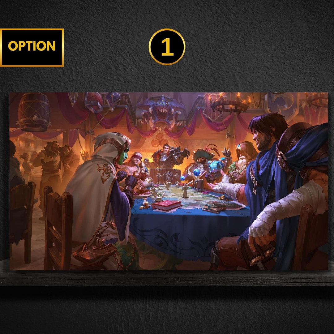 Garen League of Legends Lol Poster Canvas Wall Art Decor Boys Room ...
