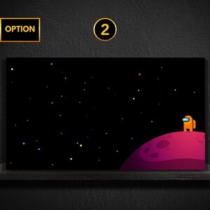 Among Us Video Game Characters Poster Canvas Print Wall Art Decor Boys ...