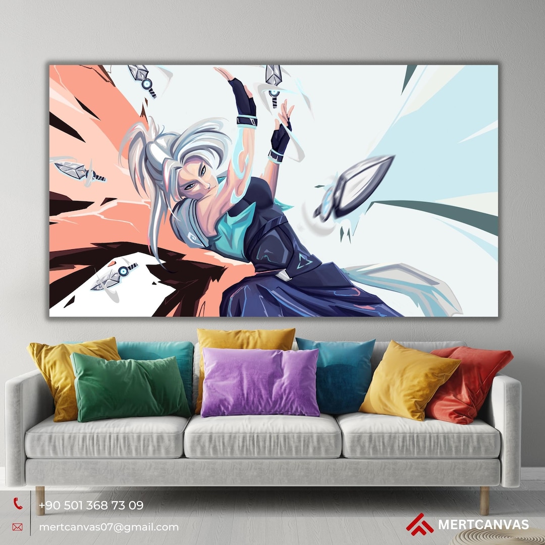 Jett Valorant Poster Valorant Canvas Valorant Jett Poster - Etsy Ireland