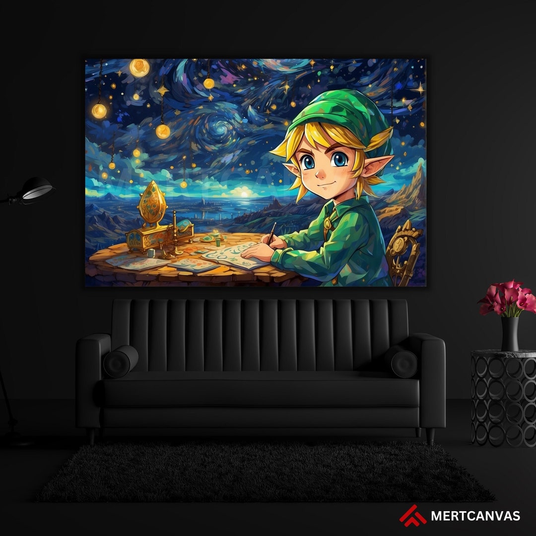 The Legend of Zelda Canvas Poster Fan Arts Legend of Zelda - Etsy