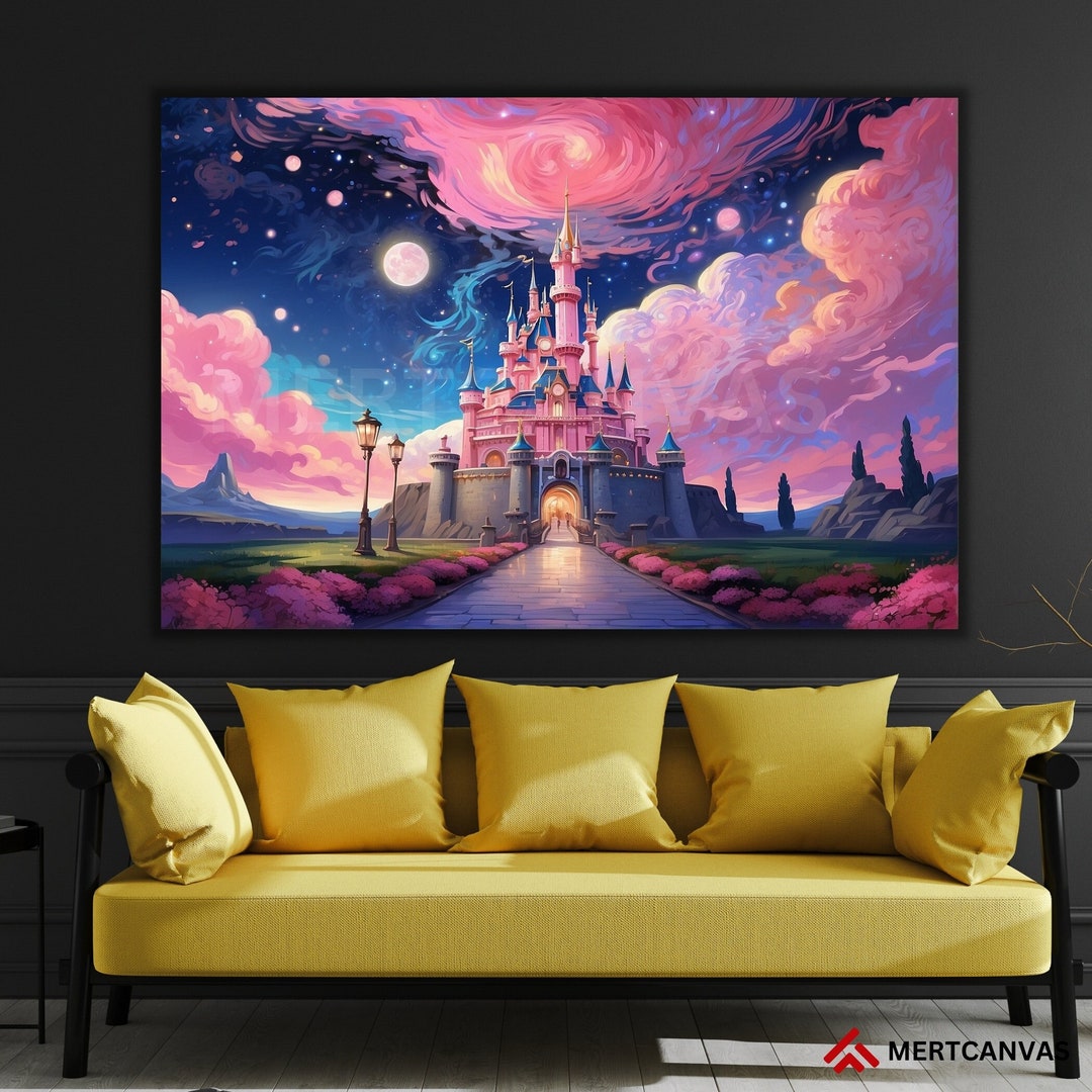 Pink Disneyland Fan Art Disneyland Decor Disneyland Decor, Disneyland ...