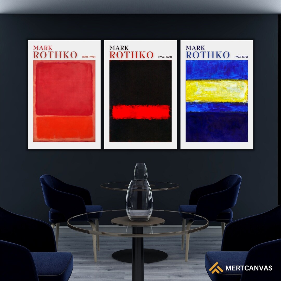 Rothko Exhibition, Mark Rothko Print, Rothko Exhibition Poster, Modern ...