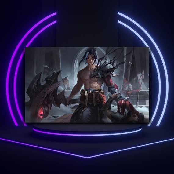 Kayn League of Legends League of Legends Canvas Art League of - Etsy