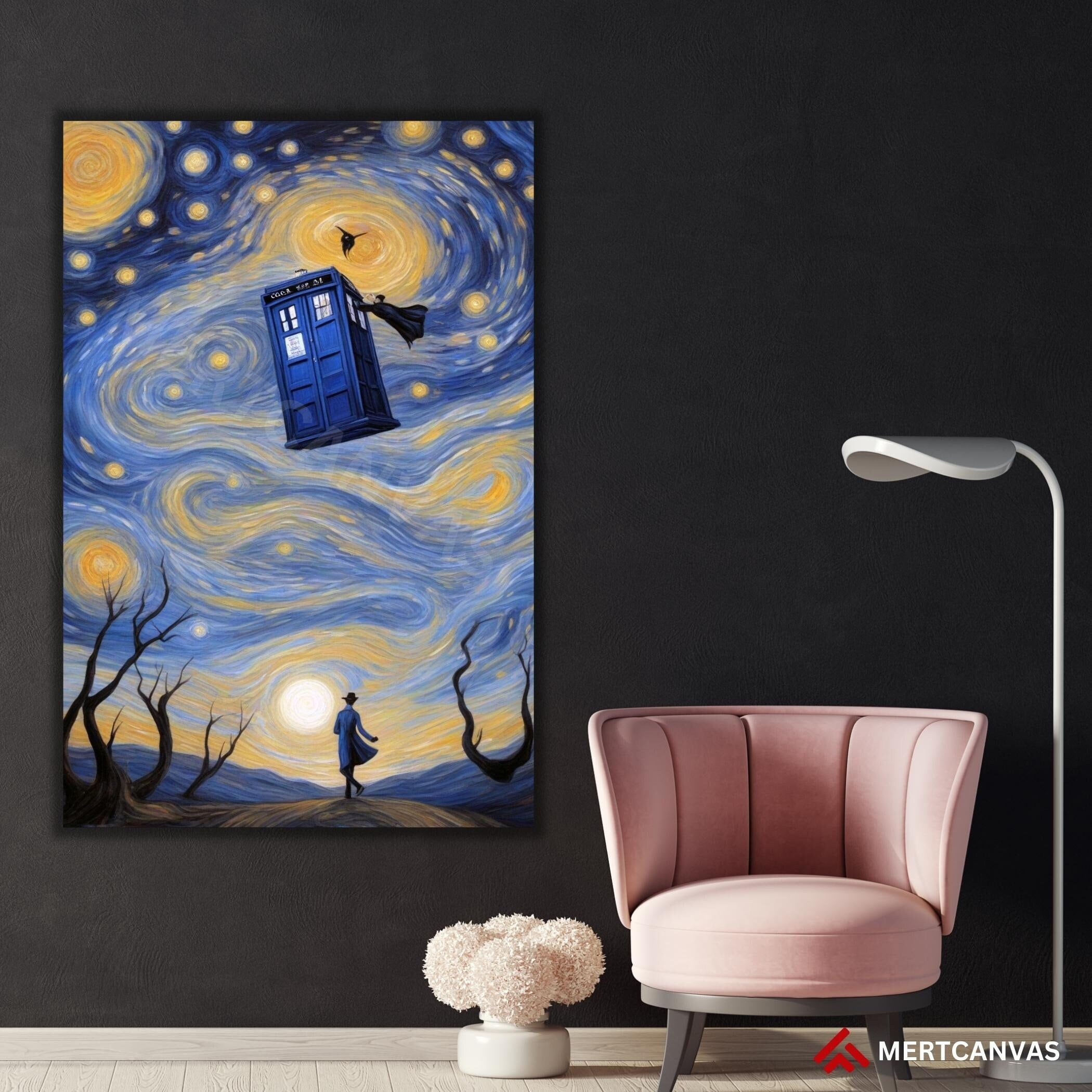 Starry Night Tardis Desktop Background Steam Workshop::Doctor Who Van
