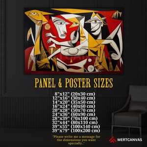 Pablo Picasso Guernica Style Canvas Pablo Picasso Abstract Canvas ...