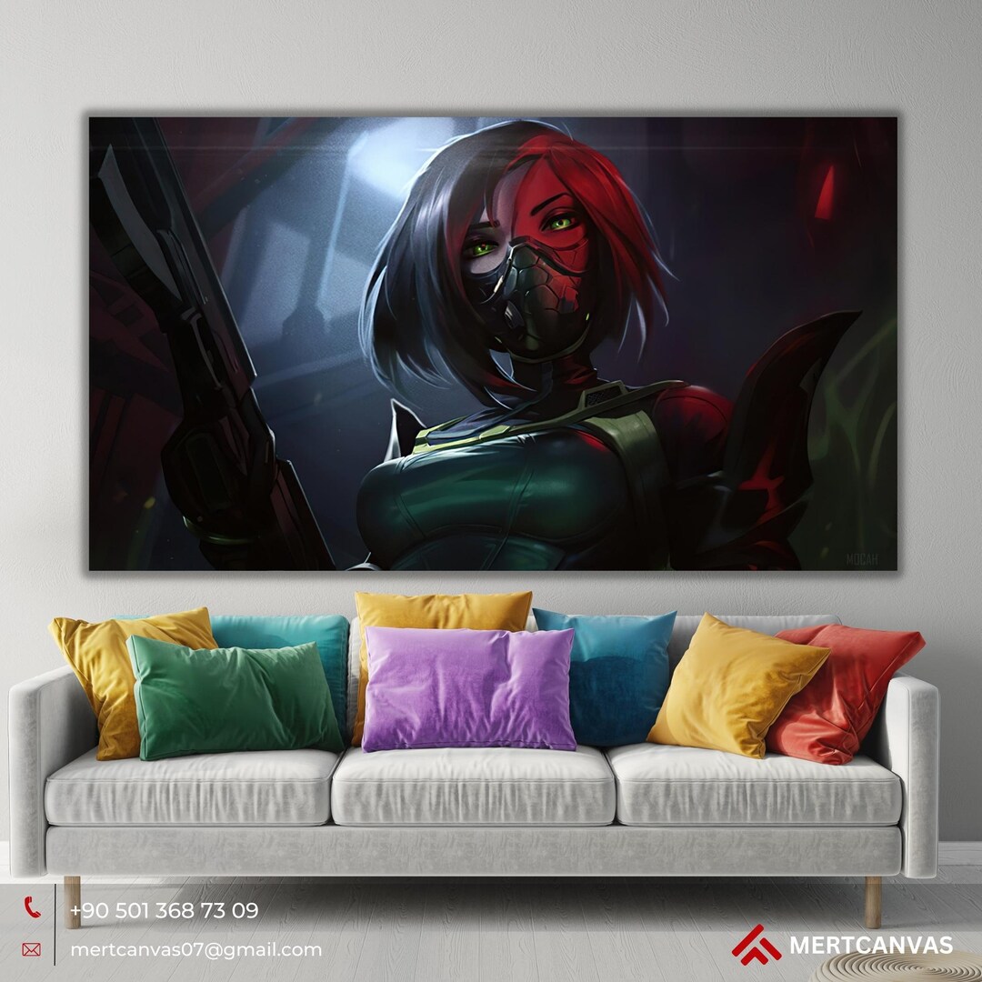 Viper Valorant Poster Valorant Canvas Valorant Viper Poster - Etsy Canada