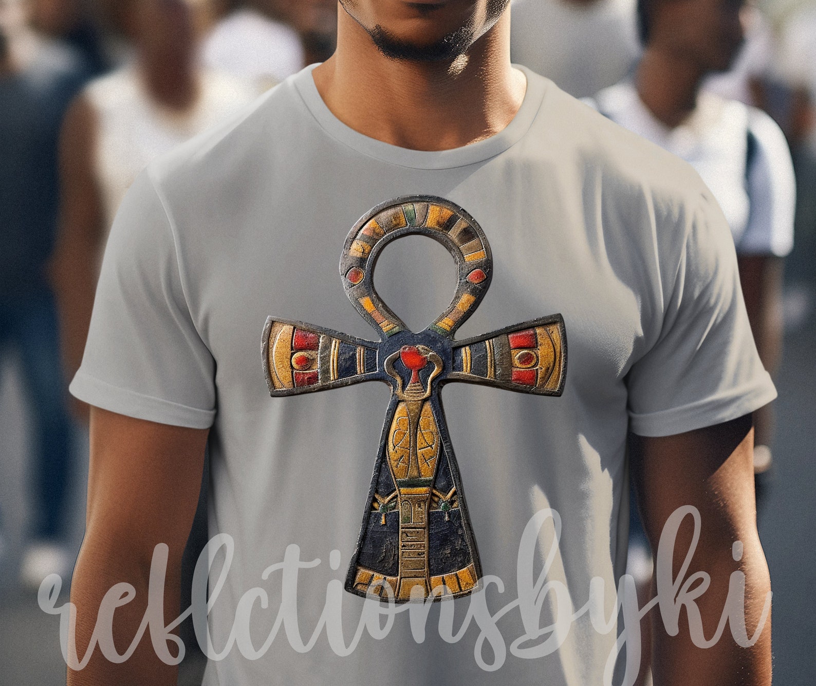Colorful Ankh PNG, Ancient Egyptian Png, Life PNG, Digital Clipart ...