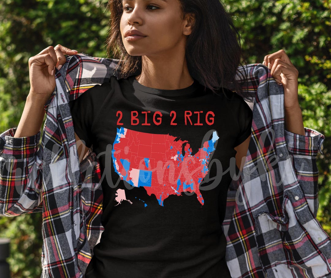 2 Big 2 Rig PNG, 2024 Election Map Png, Usa PNG, Digital Clipart, Unity ...