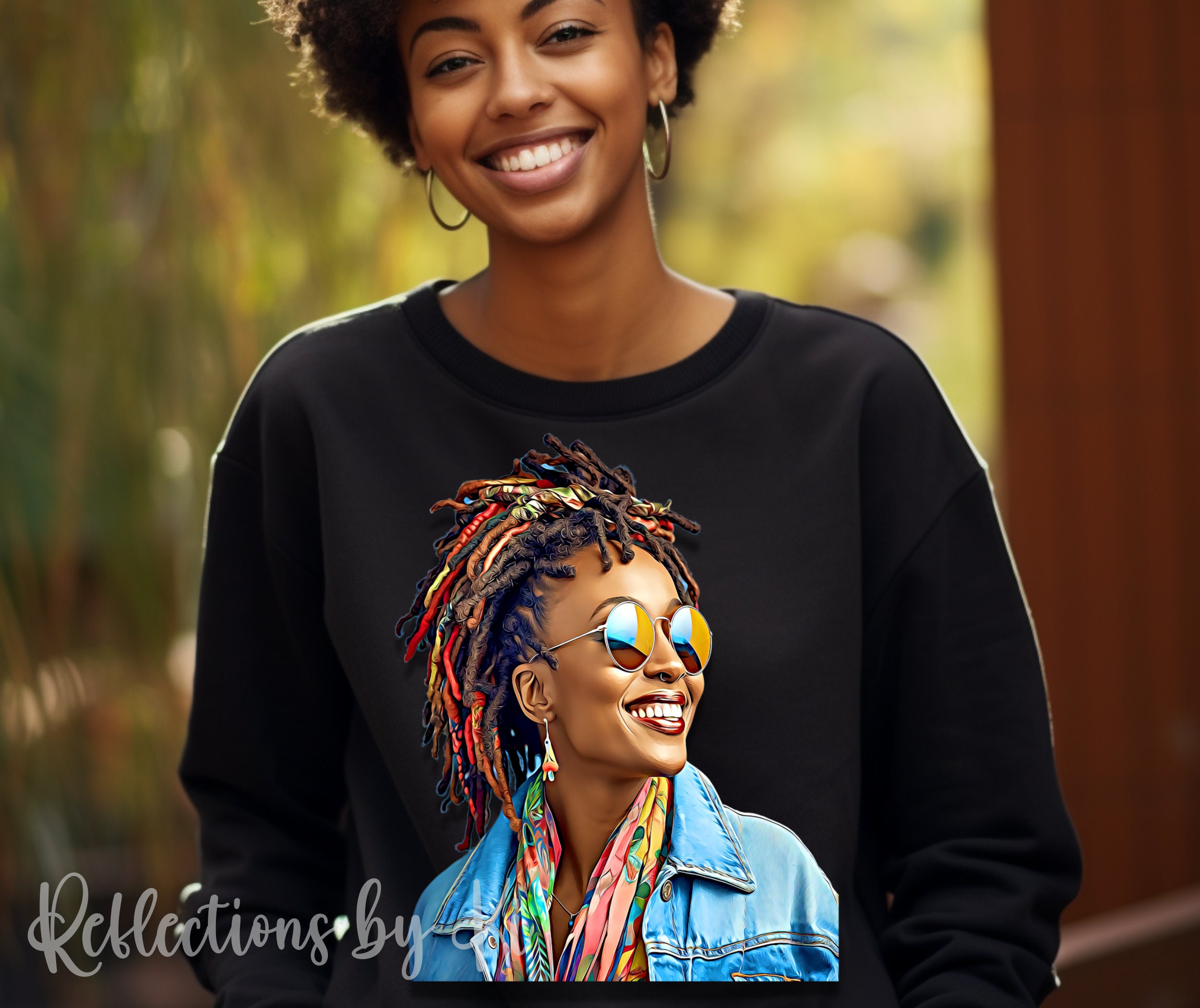 Locs SVG Black Woman Locs SVG Natural Svg Black Girl SVG - Etsy