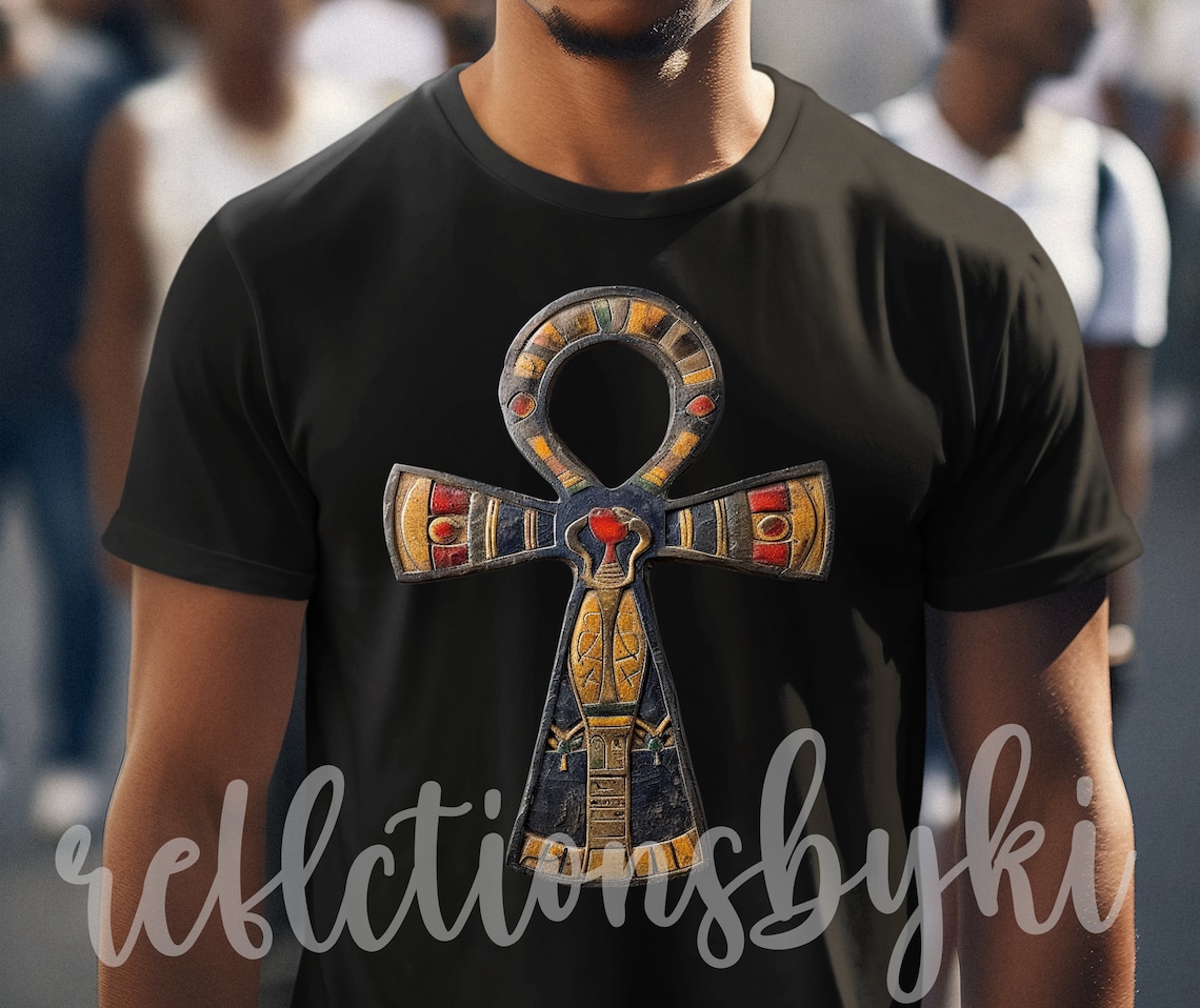 Colorful Ankh PNG, Ancient Egyptian Png, Life PNG, Digital Clipart ...