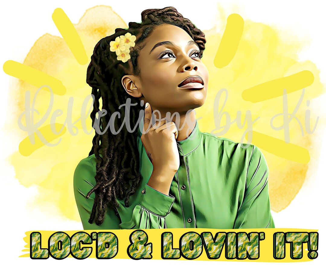 Locs SVG, Black Woman Locs SVG, Braided Woman Svg, Black Girl SVG ...
