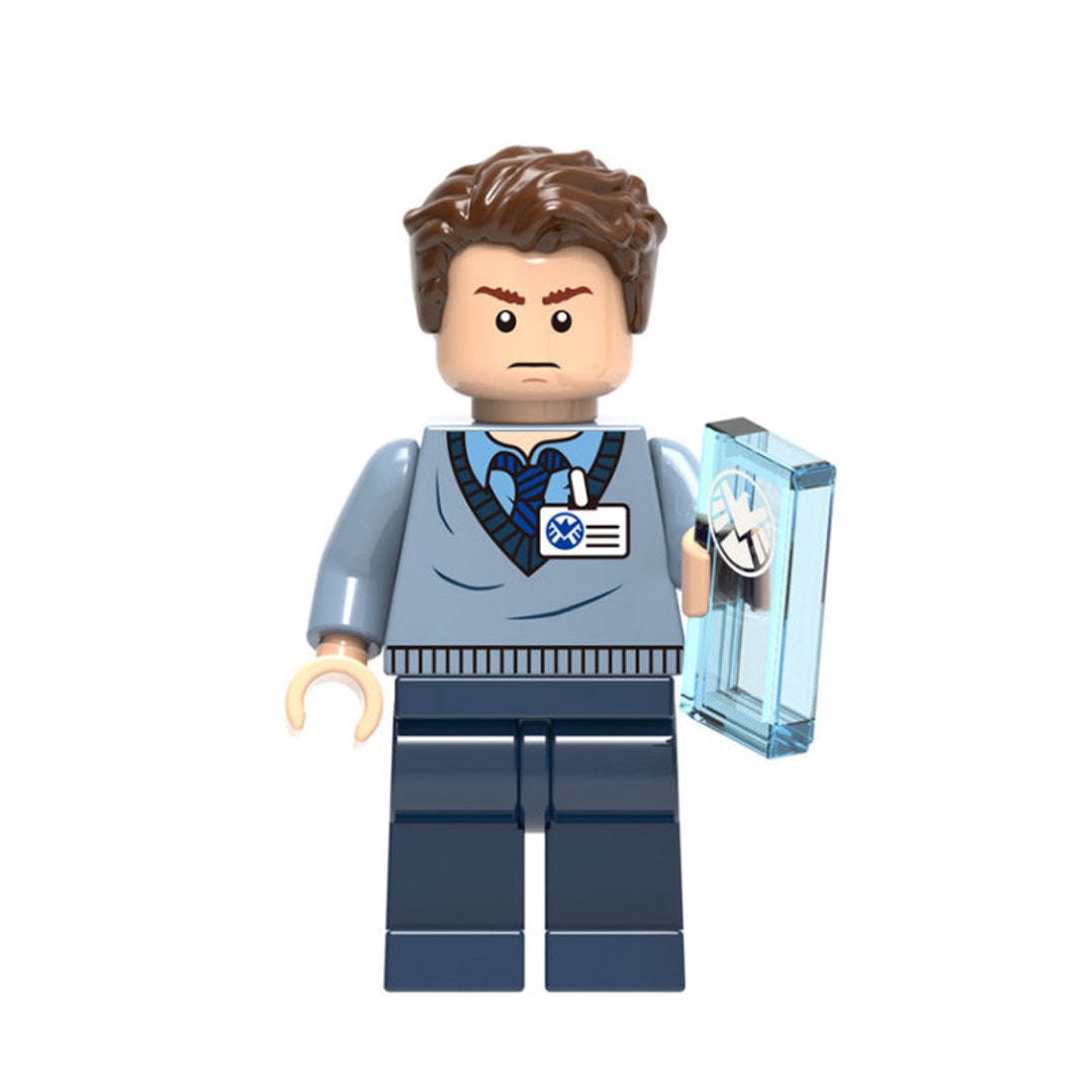 Leo Fitz shield Custom Marvel Minifigure Avengers Infinity - Etsy