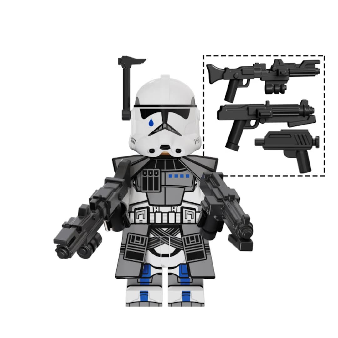 Tup 501st Legion Custom Star Wars Minifigure Clone Trooper - Etsy