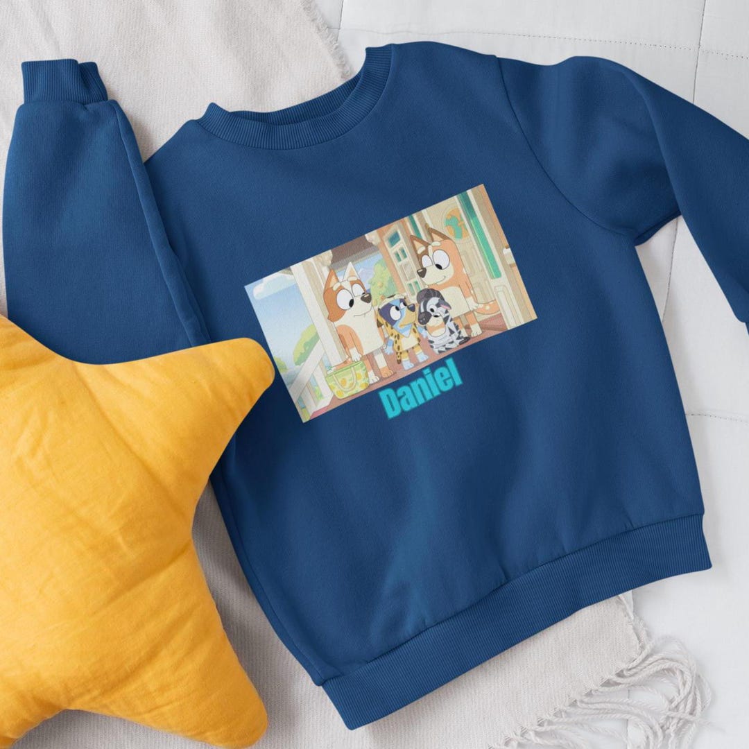 Bluey Sweatshirt for Kids - Bluey Sweater for Toddlers and Young ...
