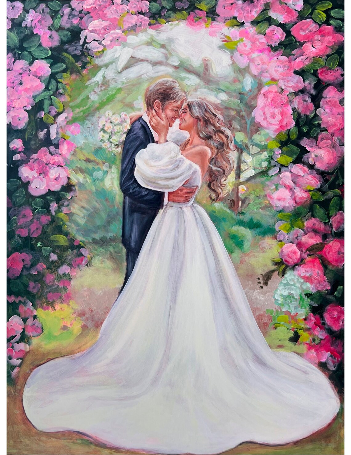 Live Wedding Painting, Live Event Painter, Wedding Artist, Wedding ...
