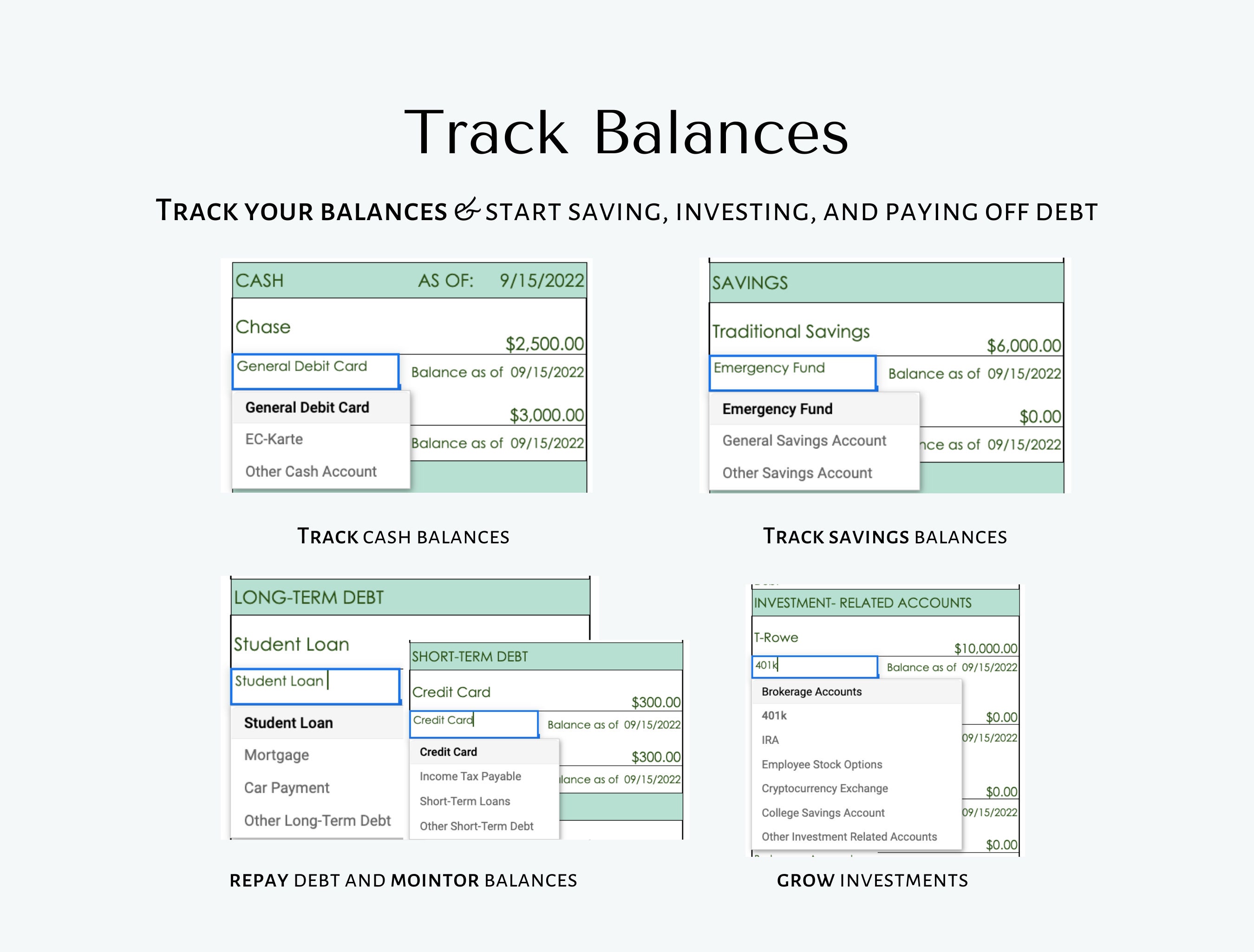 Automatic Budget by Paycheck | Envelope Method | Debt Repayment | Goal ...