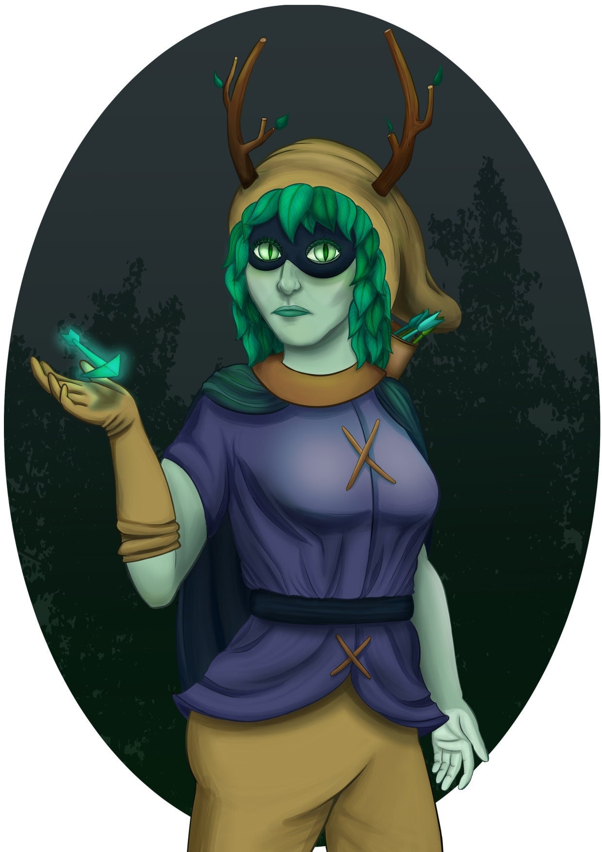 Adventure Time Huntress Wizard Cosplay