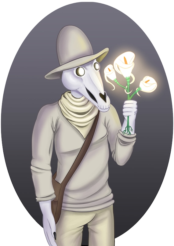 Death Fanart Print Adventure Time Artwork Small Artist Art | Etsy