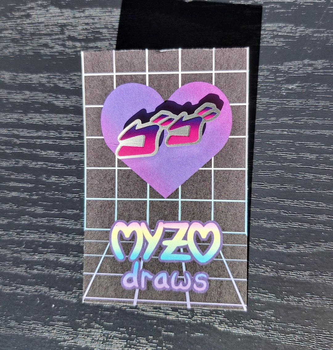 Menacing Anime Symbol Metal Pin - Etsy