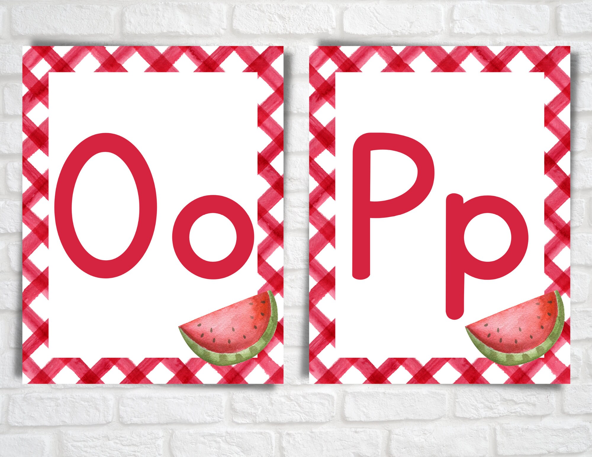 Alphabet Posters Picnic Alphabet Posters Printable Alphabet Classroom ...