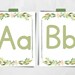 Alphabet Posters Floral Alphabet Posters Printable Alphabet Classroom ...