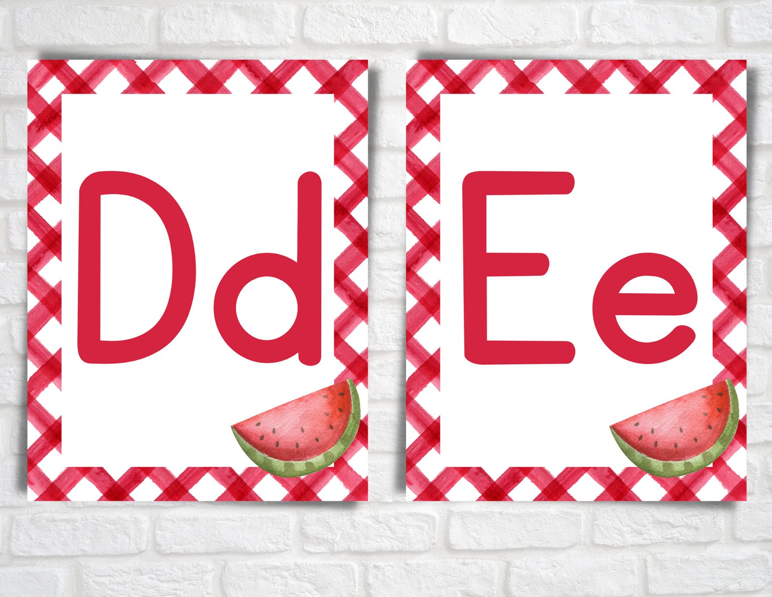 Alphabet Posters Picnic Alphabet Posters Printable - Etsy