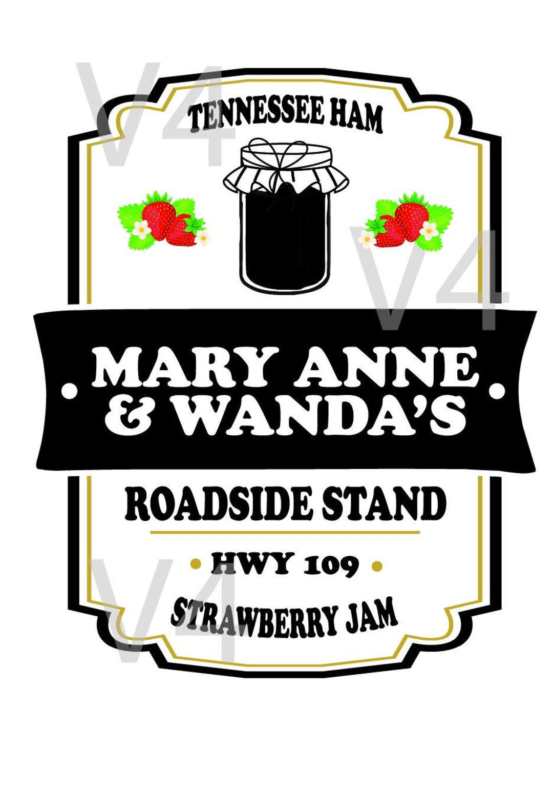 Mary Anne and Wanda SVG Farmers Market SVG Black Eyed Peas Tennessee ...