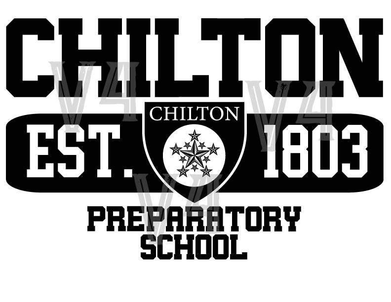 Chilton Preparatory School, Gilmore Girls SVG, Sublimation Design ...