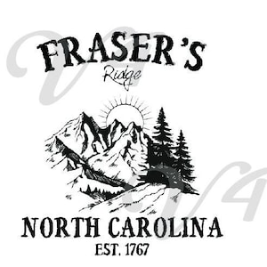 Fraser's Ridge, Outlander PNG Sublimation Digital Design - Etsy