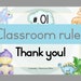 Dinosaur Classroom Rules OPTION 2 - Etsy UK