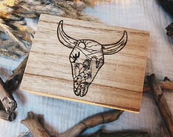 Box Buffalo Head - Etsy