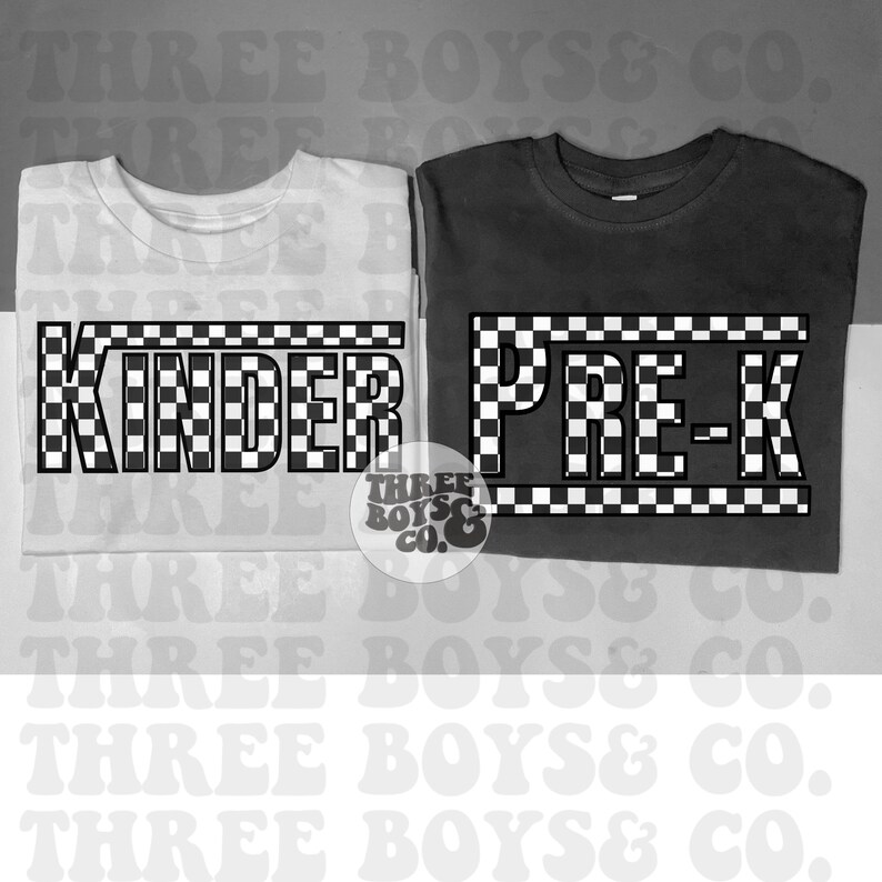 Checkered School Png Bundle Boy School Bundle Checkered Png - Etsy