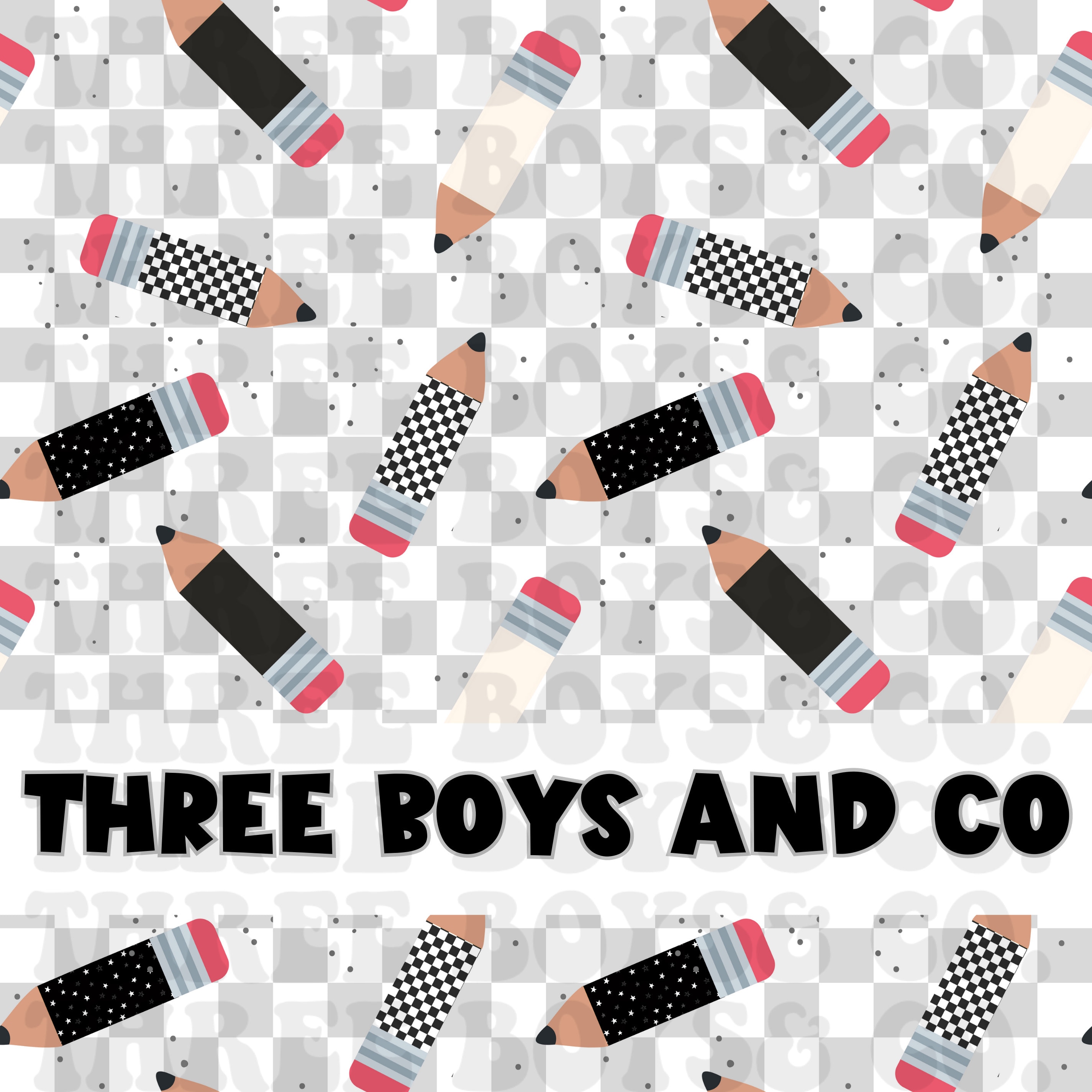 Pencil Seamless Back to School Seamless Boy Seamless - Etsy