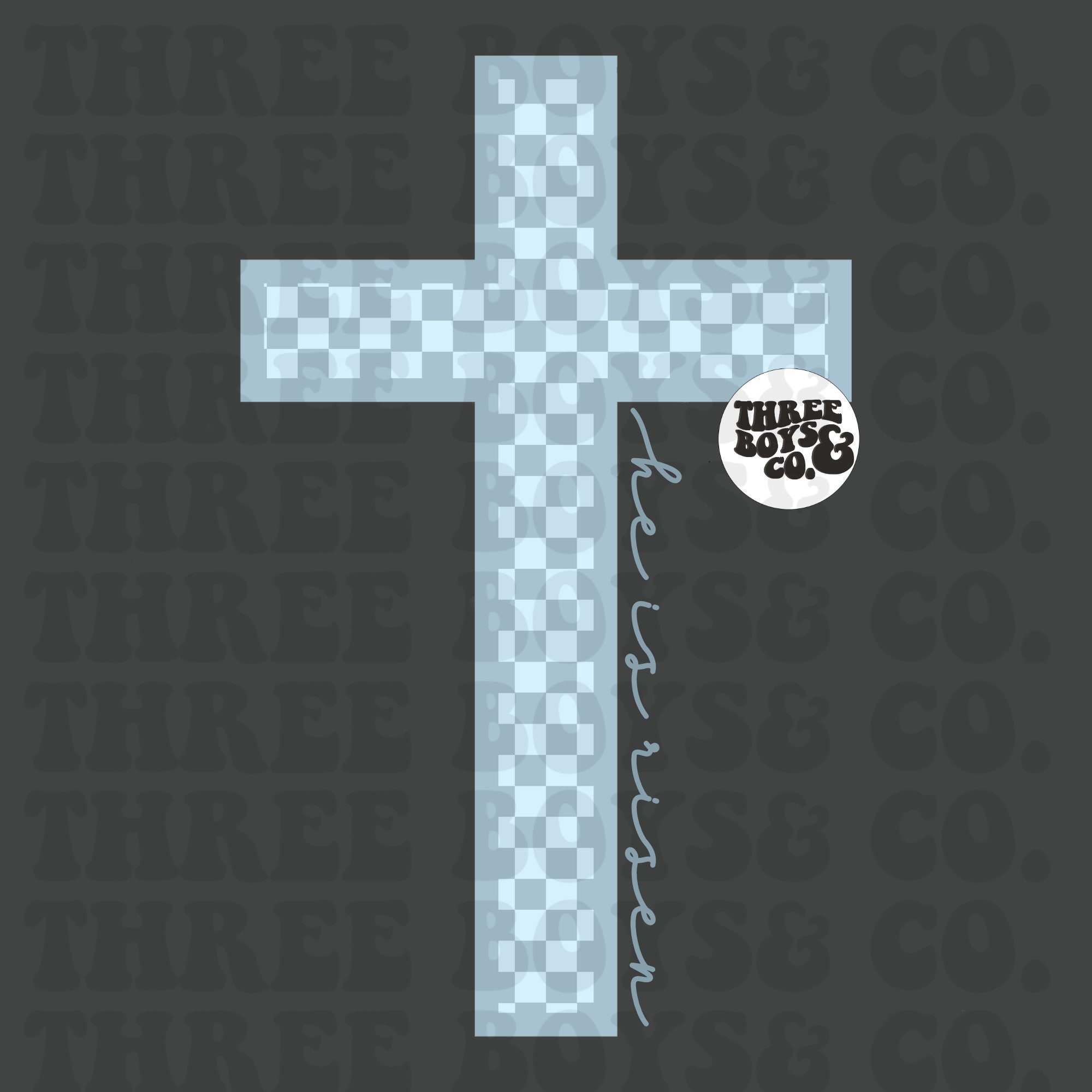 He is Risen Blue Png | Boy Easter Png | He is Risen Png - Etsy