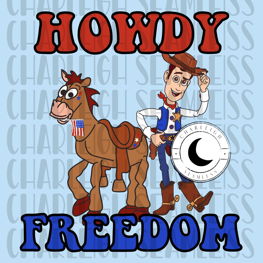 Howdy Freedom Png | Boys Png | July 4th Png | Summer Png - Etsy