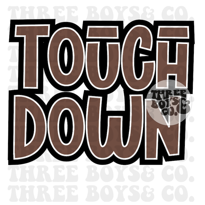 Touchdown Png |football Png | Fall Png - Etsy