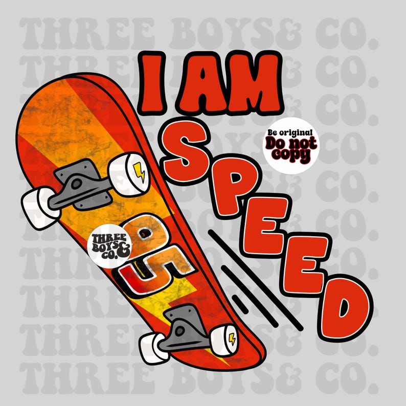 I Am Speed Png | Boy Png | Boy Magical Png | Magical Png | Cars - Etsy
