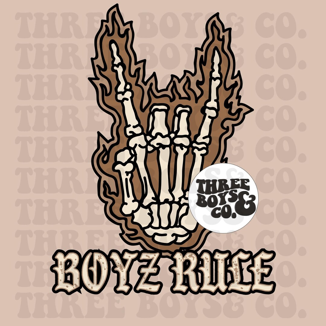 Boyz Rule Png | Valentines Png | Boy Valentines Png - Etsy