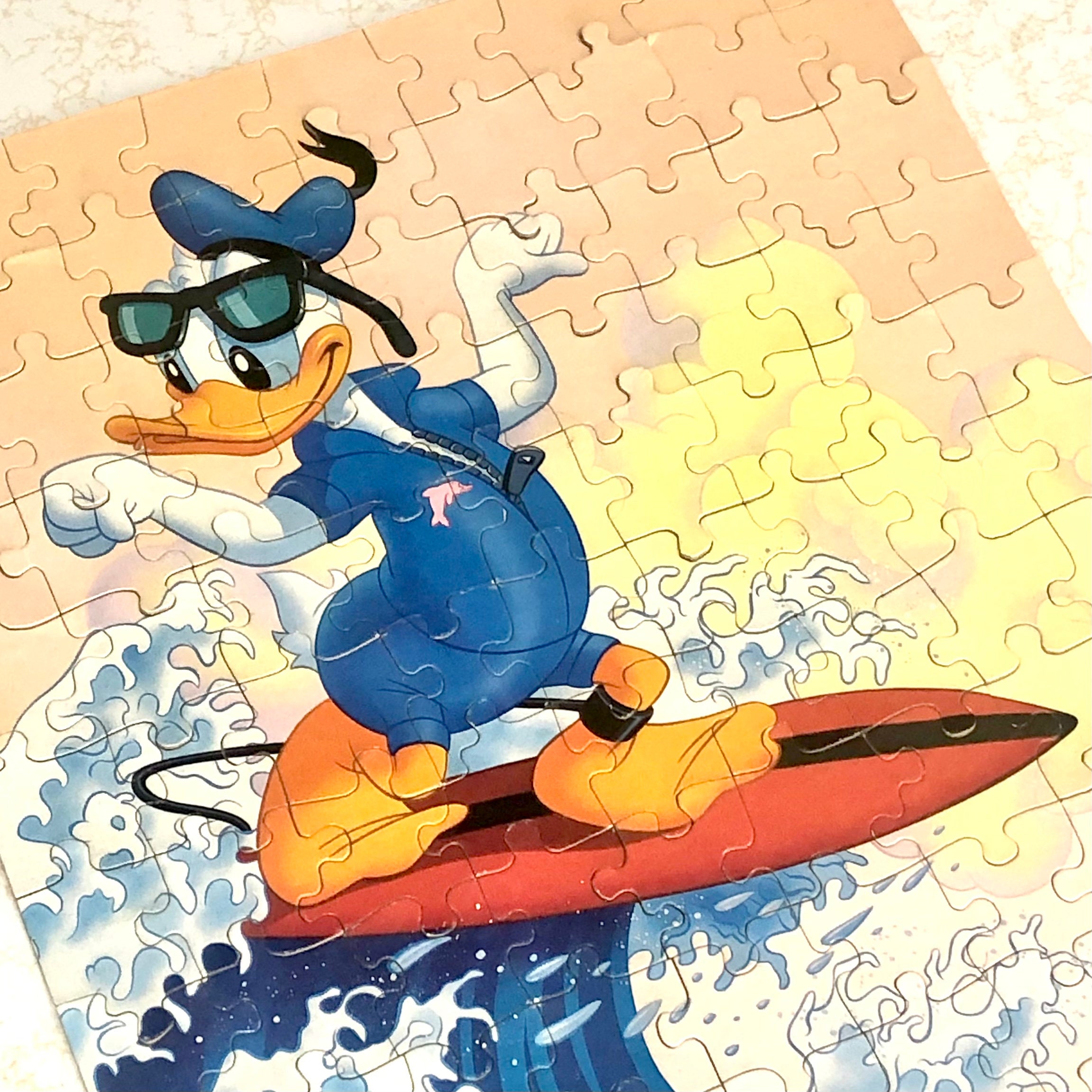 1980s Disney Donald Duck 100 Piece Jigsaw Puzzle - Etsy