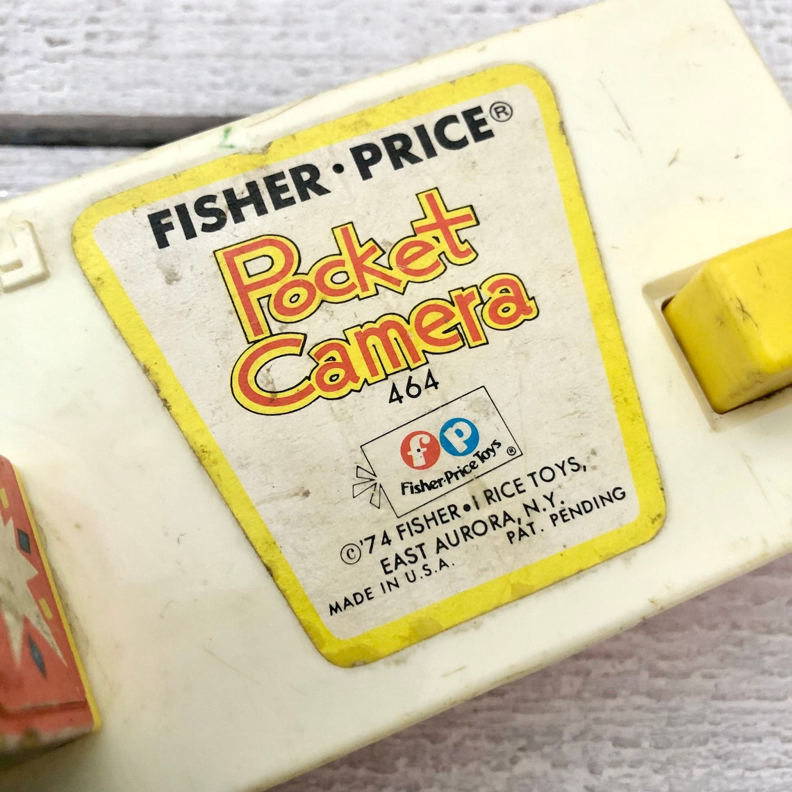 1974 Fisher Price Pocket Camera - Etsy