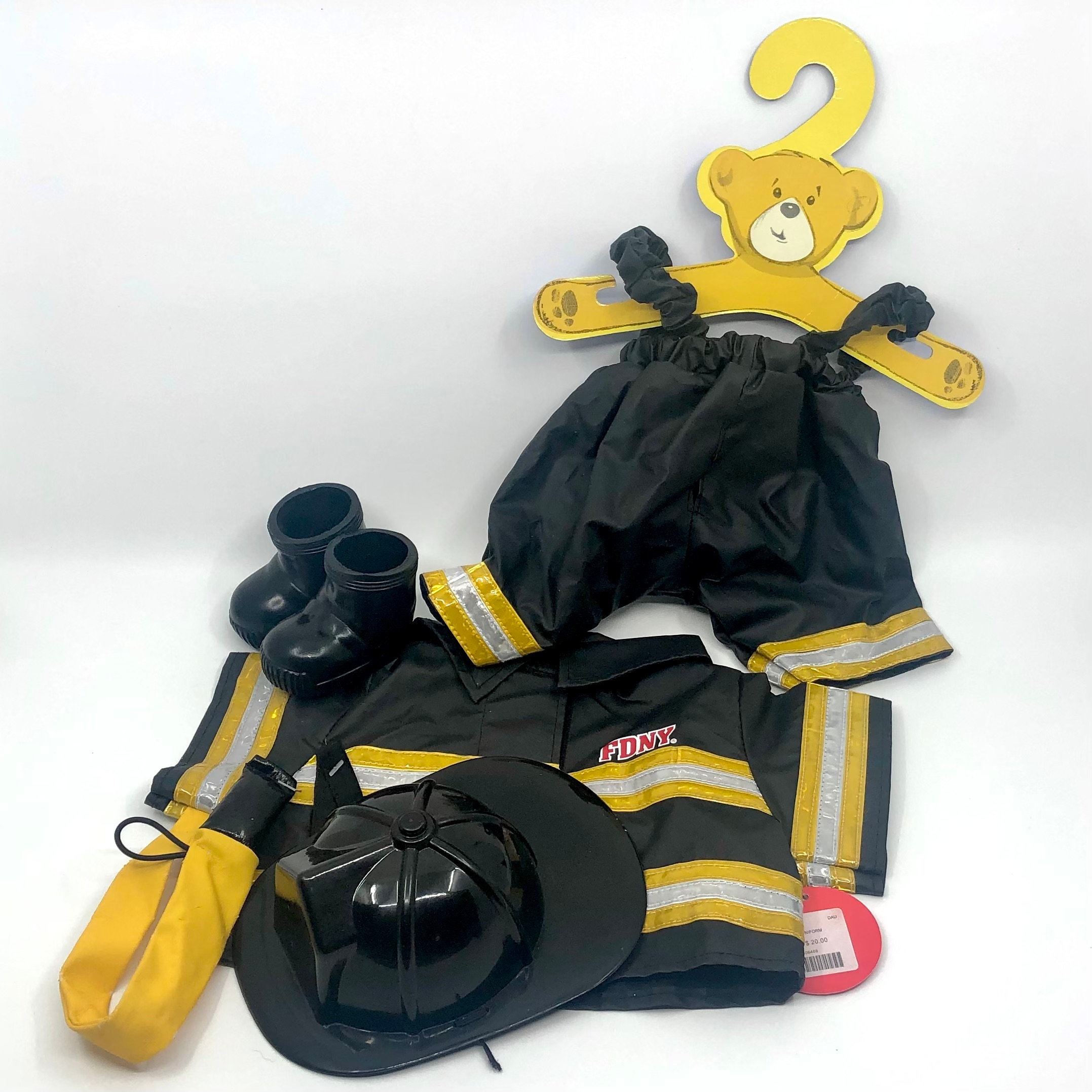 Vintage 2000s Build A Bear Fire Fighter Outfit - Etsy