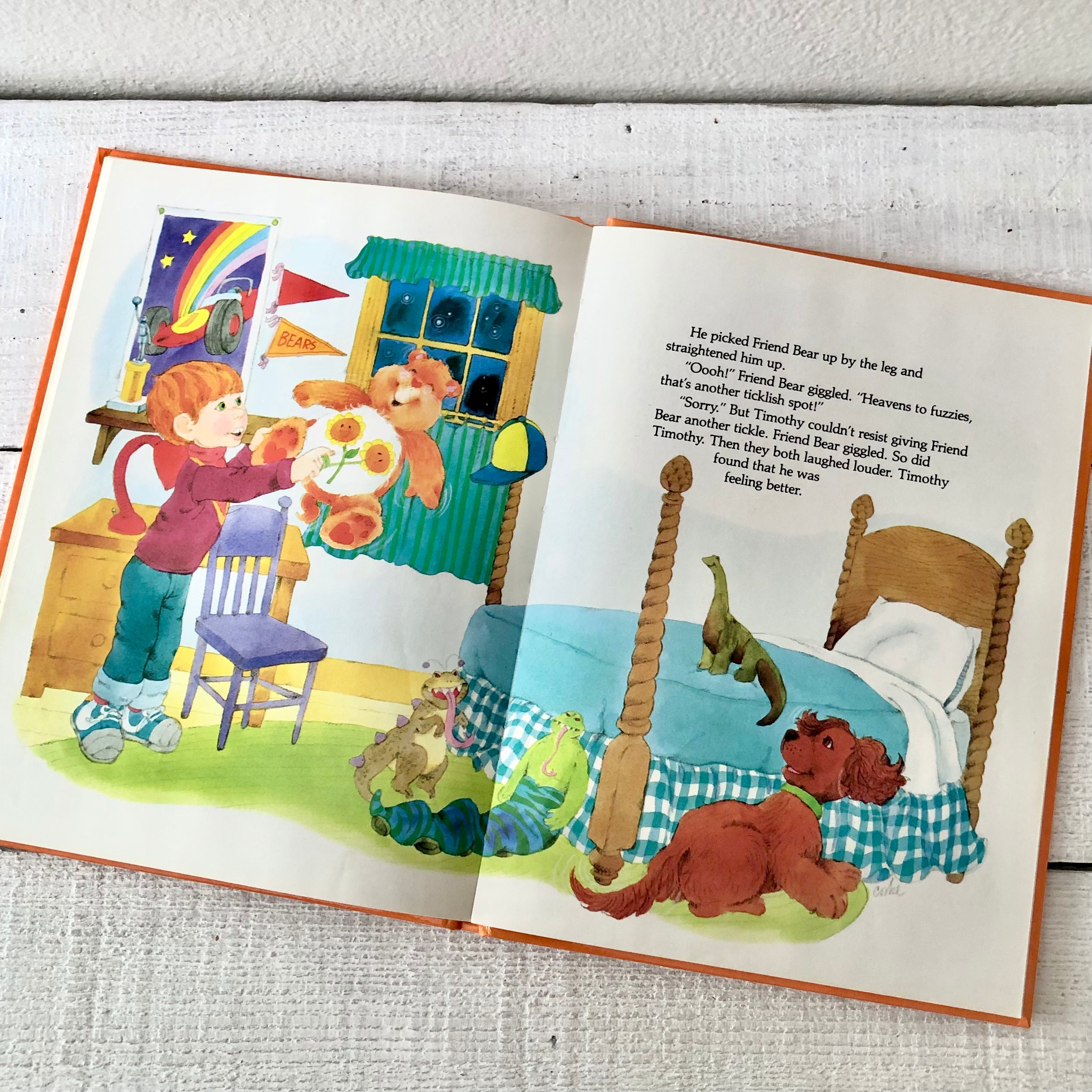 1983 ‘care Bears, the Trouble With Timothy’ - Etsy